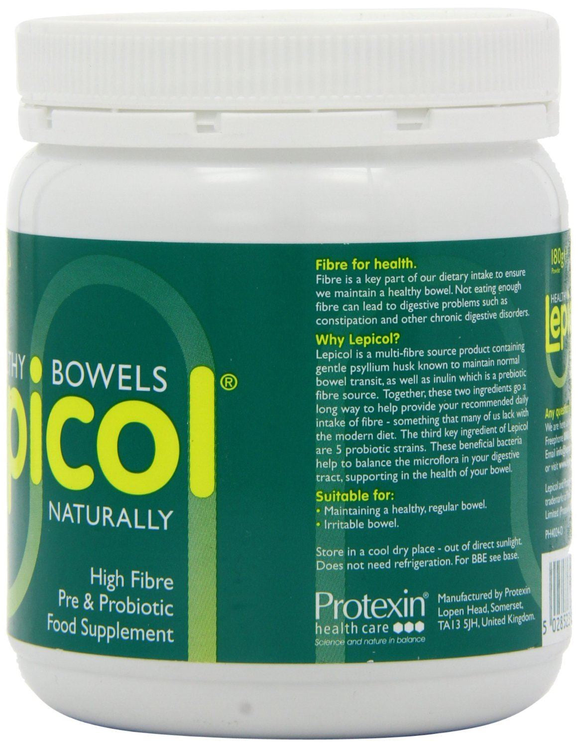 Lepicol - Healthy Bowels Formula - 180g Powder — Health Pharm