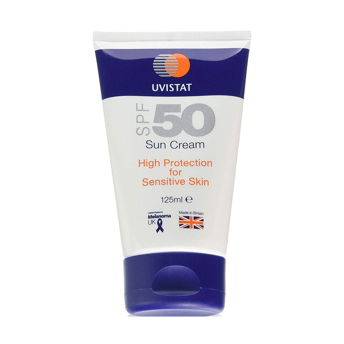 Uvistat Sun Cream, SPF 50, 125 ML Ingredients And Reviews, 51% OFF