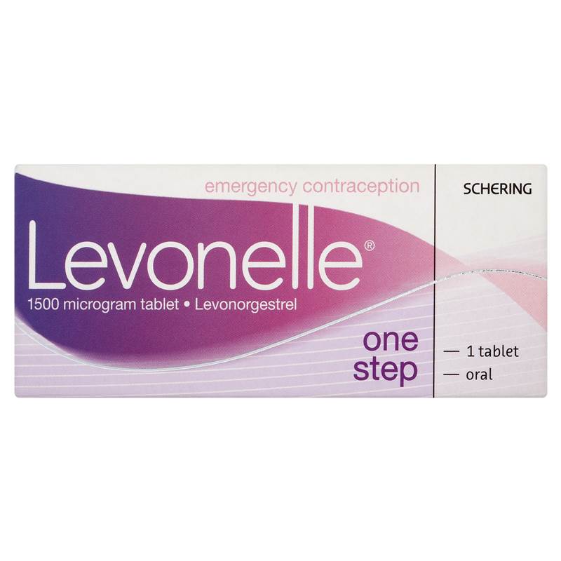Levonelle One Step Emergency Contraception 1500 Microgram Tablet 1 Tab ...